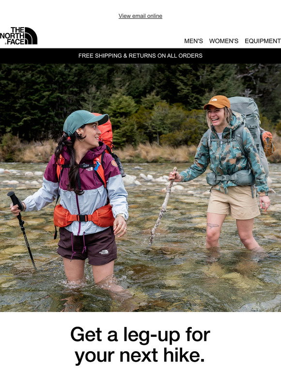 The North Face: Get a leg-up for your next hike. | Milled