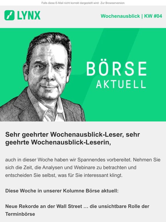 Lynx: Neue Rekorde an der Wall Street … die unsichtbare Rolle der ...
