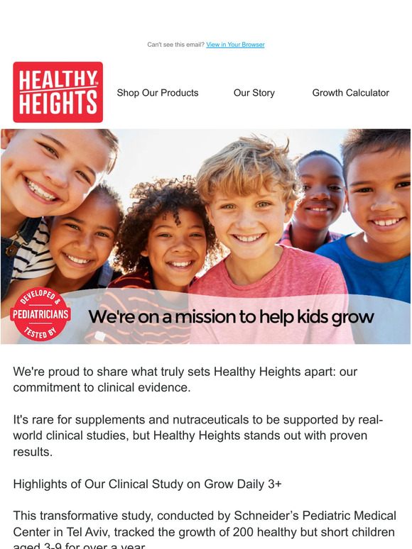 Healthy Heights: Discover the Science Behind Healthy Heights | Milled