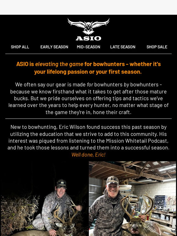 ASIO Gear: Field Feature: First Season Success | Milled