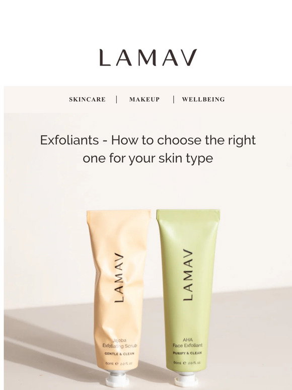 La Mav: Blog Edit Exfoliants - How to choose the right one for your ...