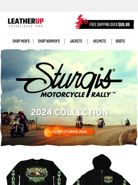 LeatherUp: Sturgis 2024 apparel is flying off the shelves 🏍️ | Milled