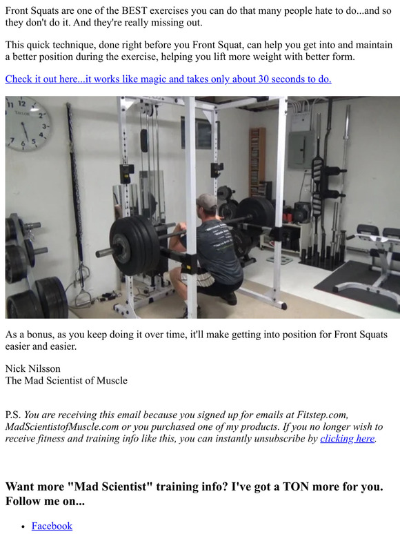 FitStep: Simple 30-second trick that adds pounds to your Front Squat ...