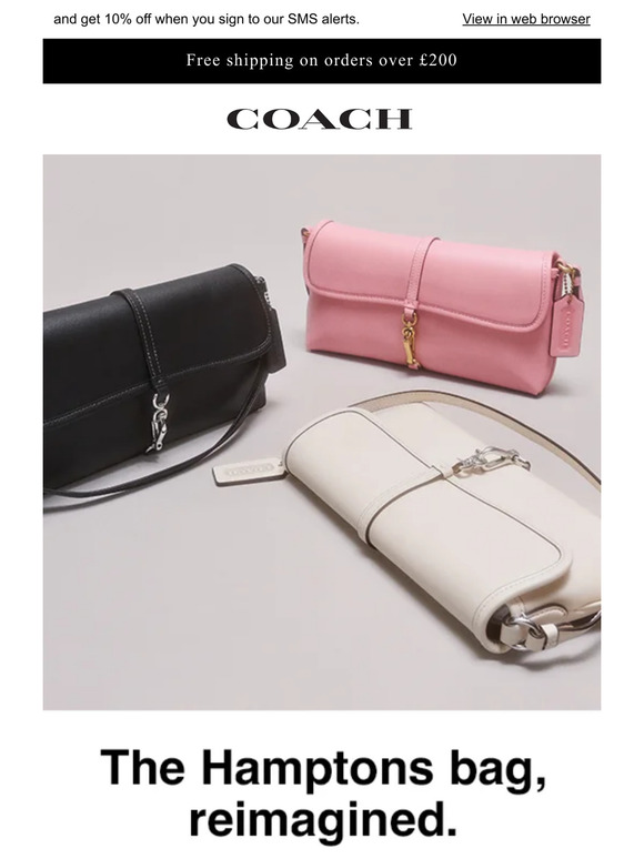 Coach: Meet the Hamptons bag. | Milled