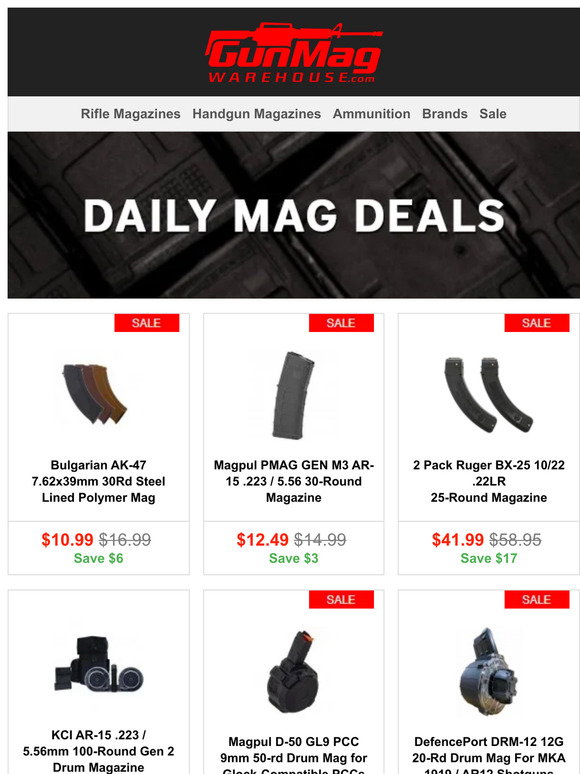 GunMag Warehouse: These Deals Are Just for You | Bulgarian 30rd AK-47 ...