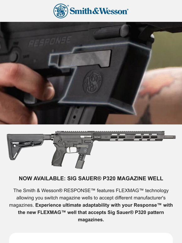 Smith & Wesson: NEW P320 MAGWELL: S&W Response | Milled