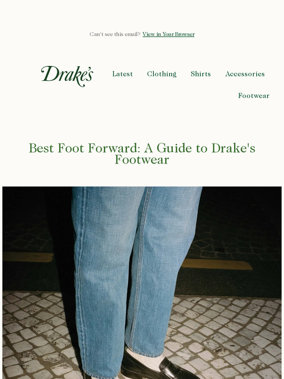 Drake's: Best Foot Forward: A Guide to Drake's Footwear | Milled