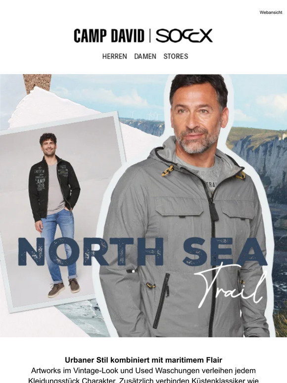 CAMP DAVID: NEU: North Sea Trail mit Shopping-Video 🤩 | Milled