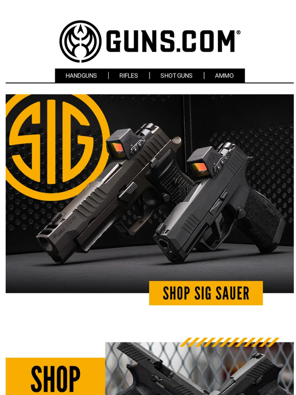 Guns.com: The Ever Popular SIG Sauer P320 & P365 - Shop Now! | Milled
