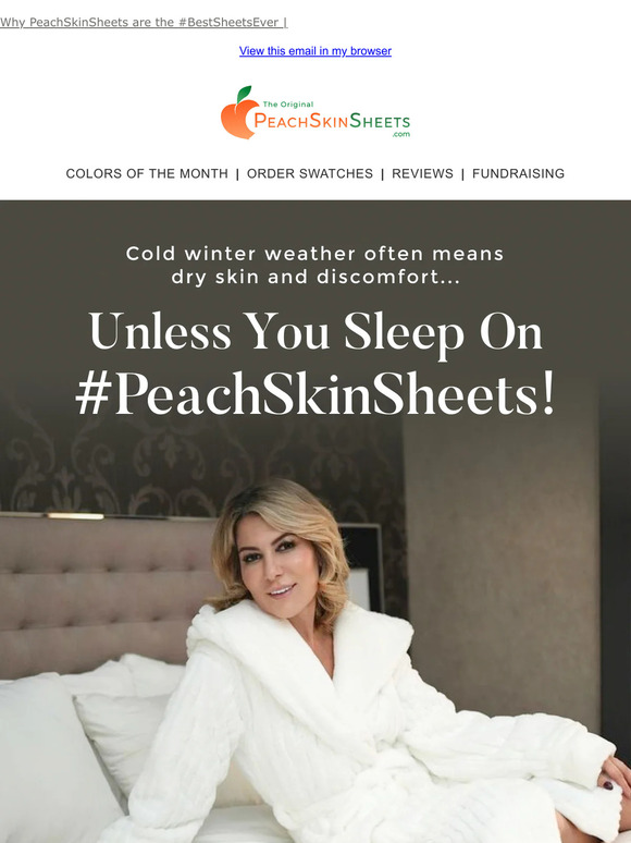 PeachSkinSheets: The Best Sheets for Sensitive Skin💯 | Milled