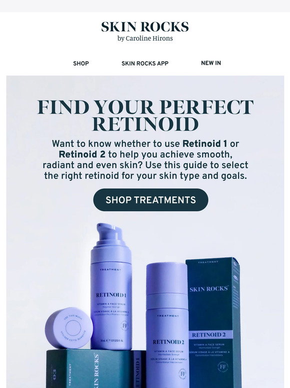 Skin Rocks: Find Your Perfect Retinoid | Milled