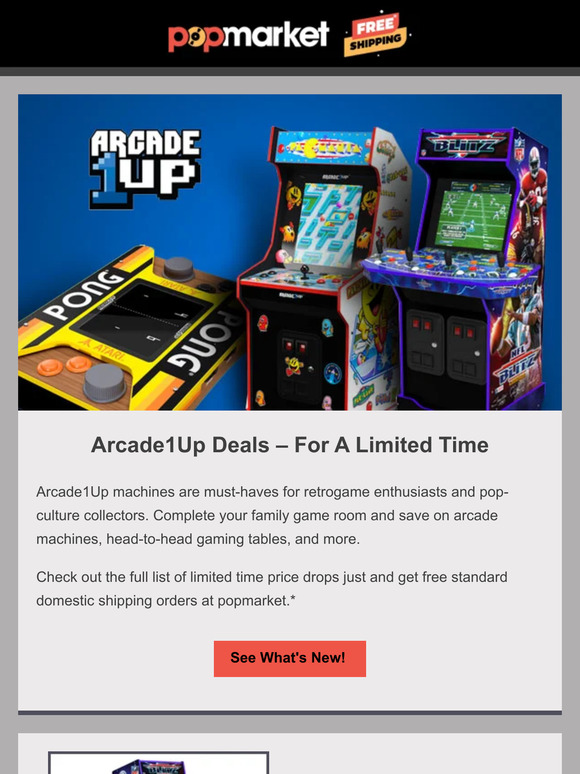 Pop Market: Turn Any Room into an Arcade 🟢 Save on Arcade1Up for a ...