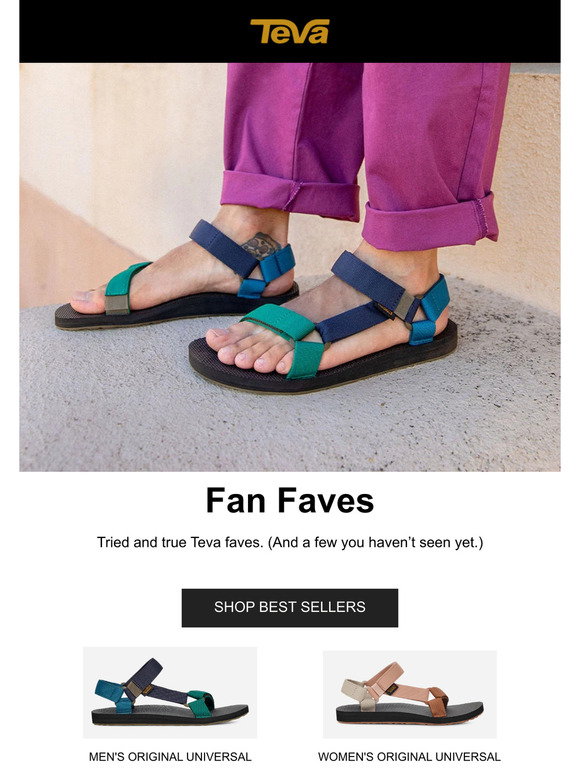 Teva: Snapshot: bestselling styles | Milled