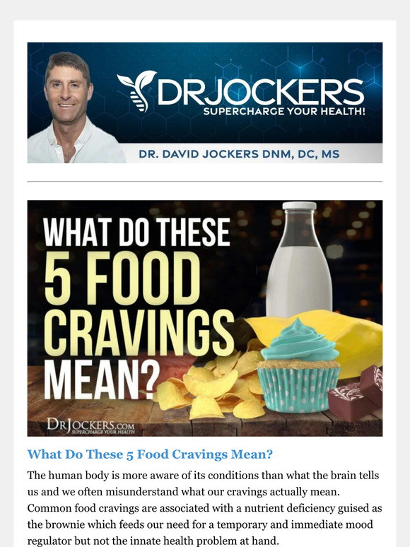 Dr. Jockers: Food Cravings, Parasites, Melatonin Levels and Your Belly ...