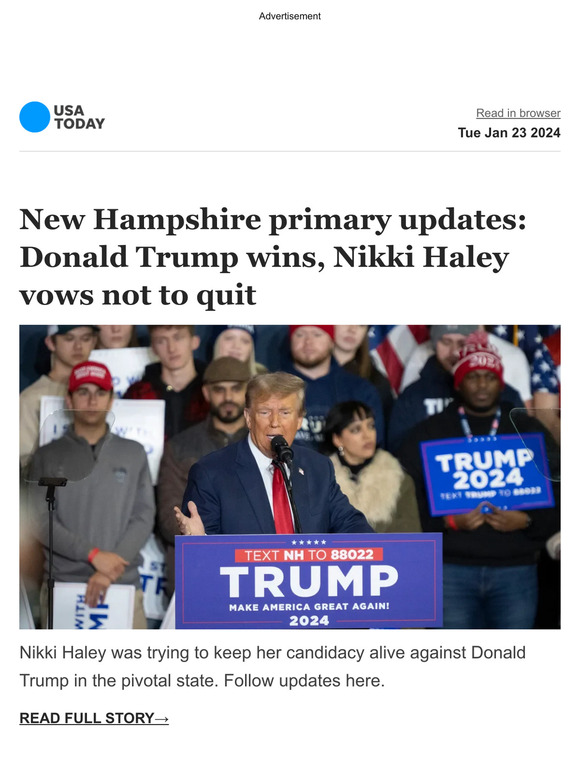 Usa Today Breaking Nikki Haley Vows To Keep Fighting In Gop Primary