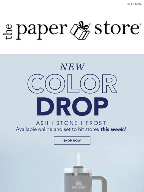 The Paper Store: 🚨 Alert: New Stanley Colors Just Dropped! | Milled