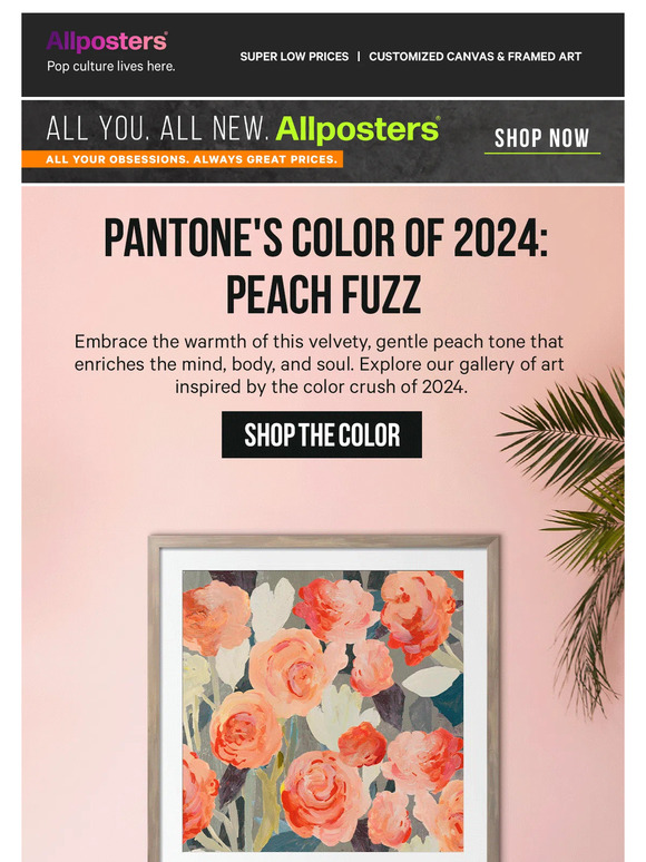 All Posters: Sweeten up with Pantone's color of the year | Milled