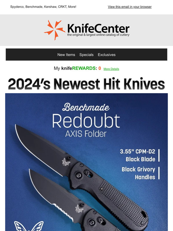 KnifeCenter: The Hottest 2024 New Knives Here! | Milled