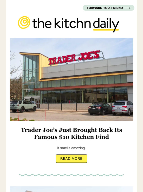 Kitchn: Trader Joe’s Just Brought Back Its Cozy $10 Kitchen Find, Aldi Is Making a Major Change ...