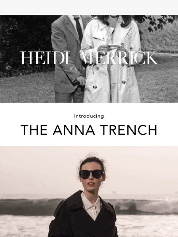 Heidi Merrick: Your Classic Trench with a French Flare | Milled