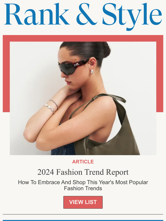 Rank & Style: 10 (wearable) fashion trends you will see everywhere in ...