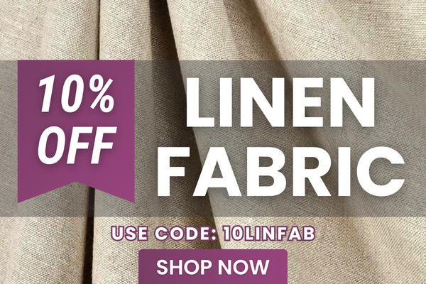 Online Fabric Store: 10% Off Linen: TODAY ONLY! | Milled