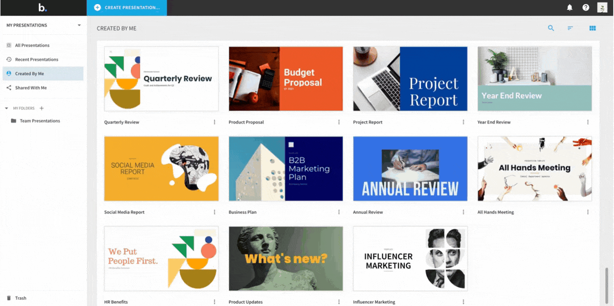 Beautiful.ai: Create a presentation in 3... 2... 1... | Milled