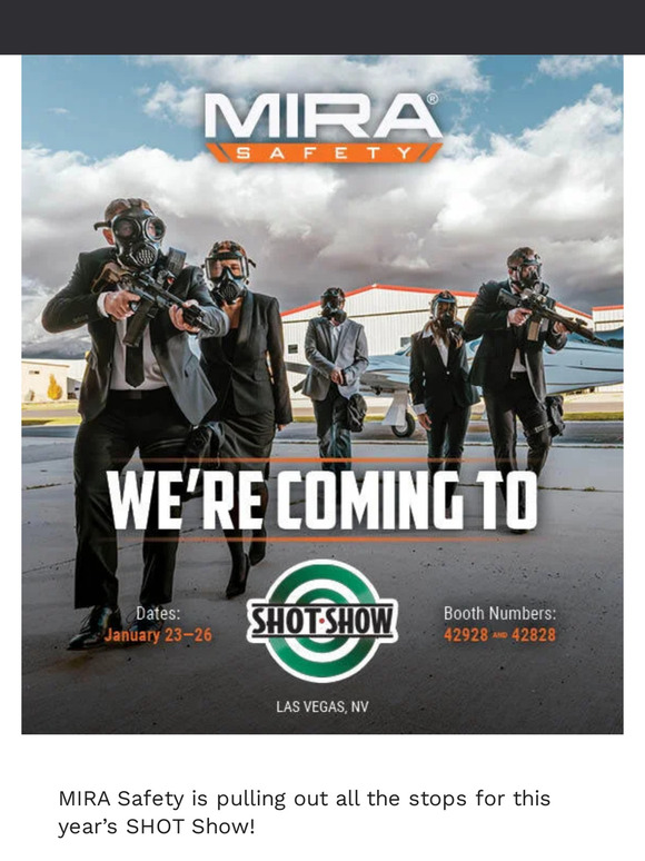 MIRA Safety: We’ll See You at Shot Show! 👀 | Milled