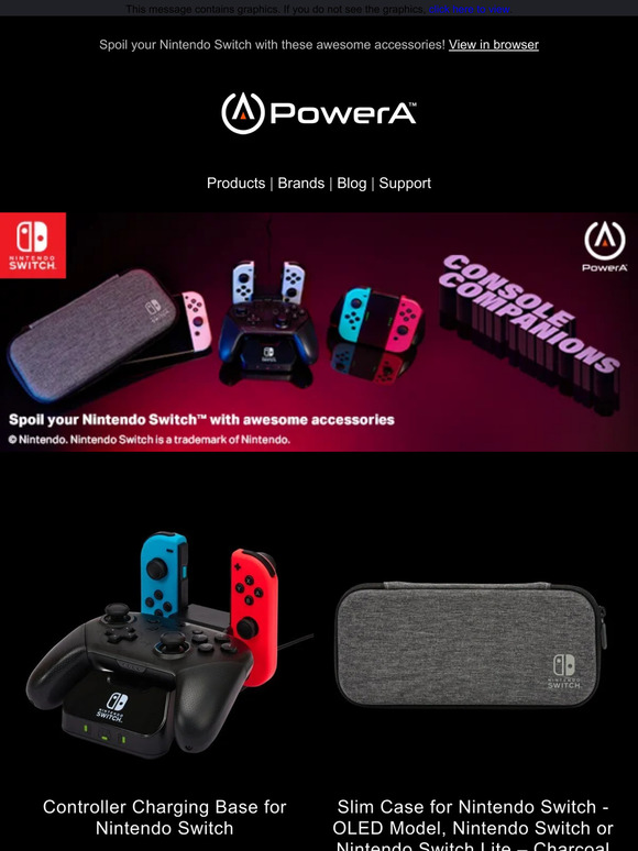 PowerA: Console Companions For Your Nintendo Switch! | Milled