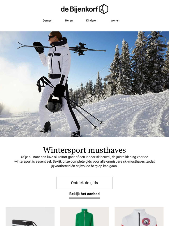De Bijenkorf: Ontdek alle onmisbare ski-musthaves | Milled