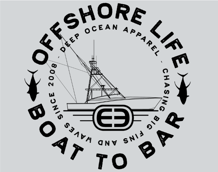 Deep Apparel: NEW DESIGN FOR 2024! Offshore Life | Milled