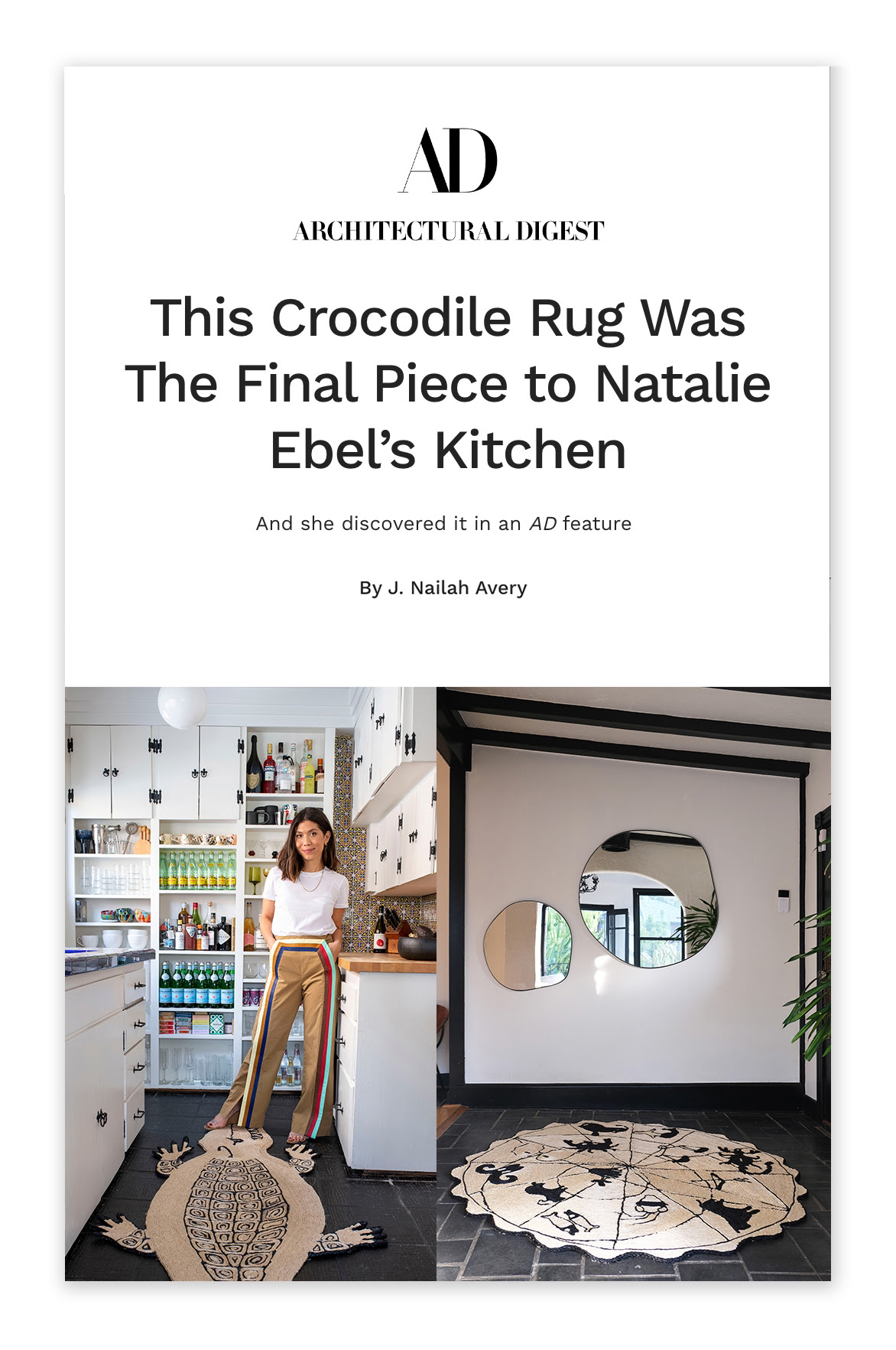 Backdrop: RUGS! As Seen In Architectural Digest. | Milled