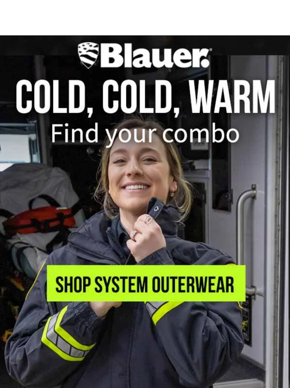 Blauer: The Right EMS + Fire Jacket for The Right Temp | Milled