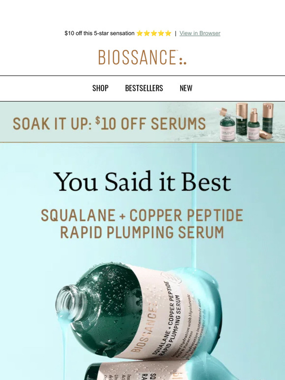 Biossance: "The best part about it, you get instant results" | Milled