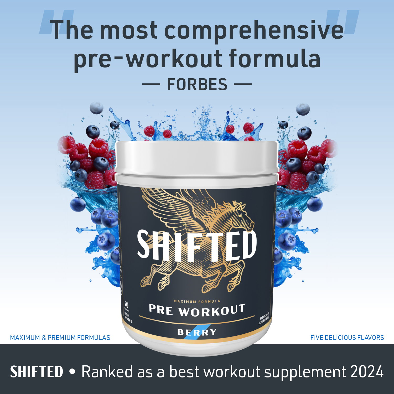 Shifted: Forbes Health Ranks SHIFTED!🔥Best Workout Supplement 2024🔥 ...