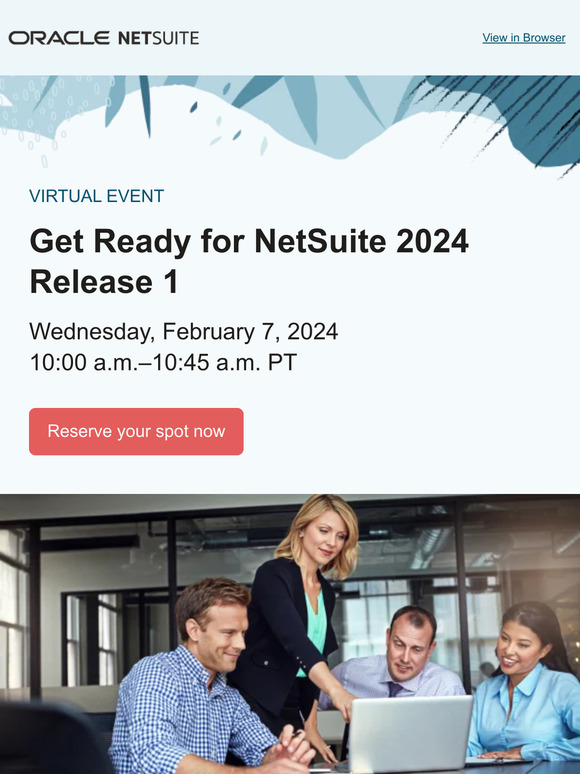 NetSuite: Virtual Event: Get Ready for NetSuite 2024 Release 1 | Milled