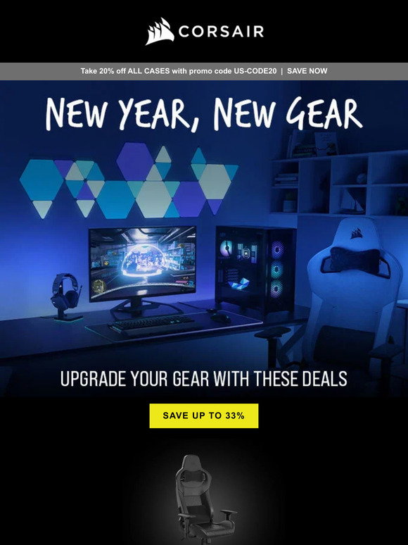 Corsair: Upgrade Your Gear for the New Year | Milled