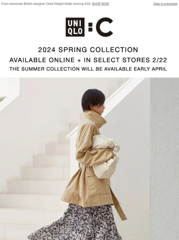 UNIQLO: Preview the new UNIQLO : C Spring/Summer Collection | Milled