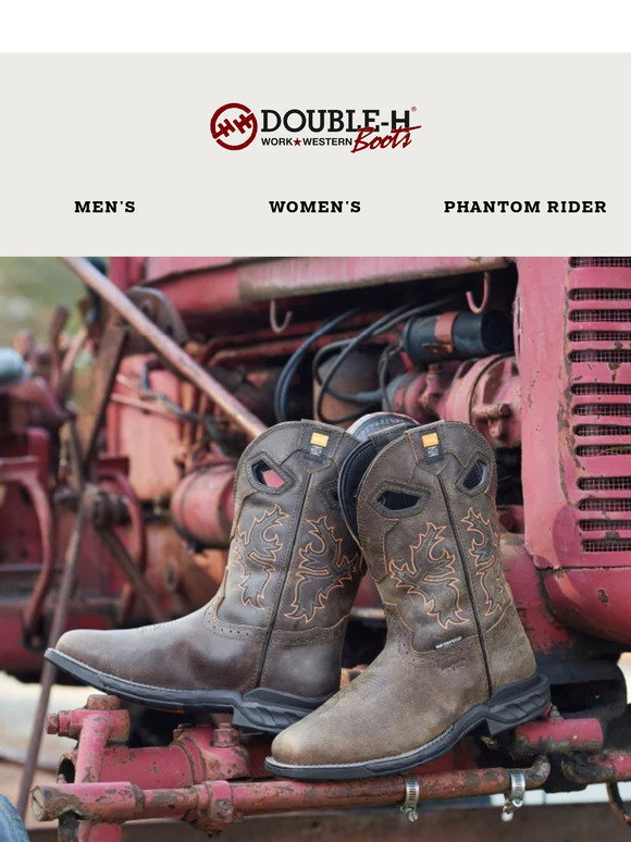 Double H: Elevate your foot safety with Double-H Work Boot Wednesdays ...