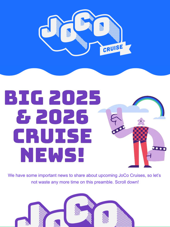 JoCo Cruise: JoCo Cruise 2025 and JoCo Cruise 2026 | Milled