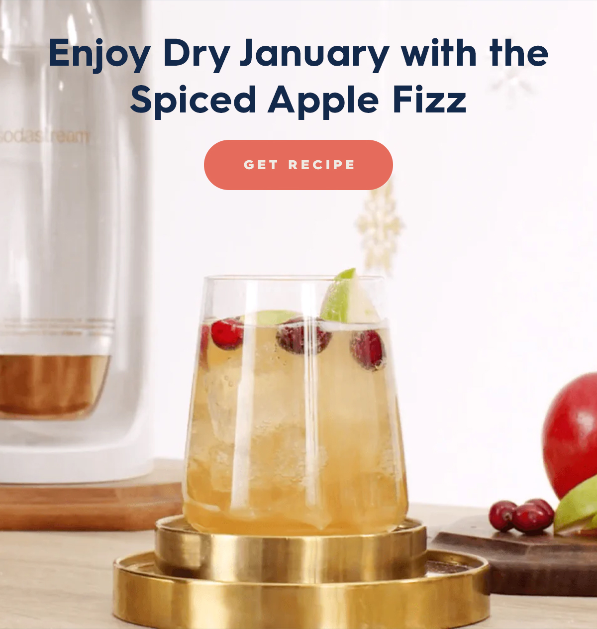 SodaStream: Keep Sparkling with the Spiced Apple Fizz Mocktail🍹 | Milled