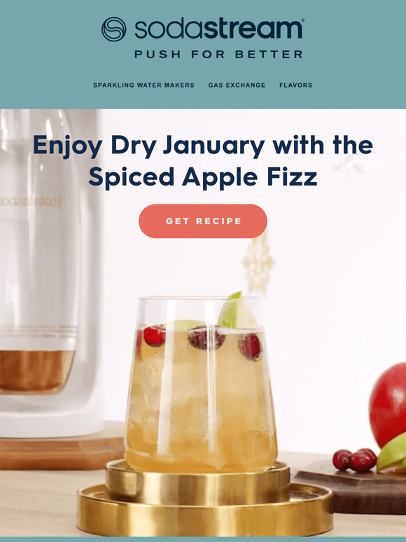SodaStream: Keep Sparkling with the Spiced Apple Fizz Mocktail🍹 | Milled