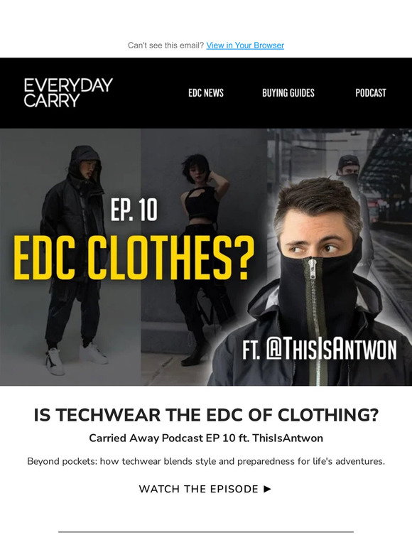 Everyday Carry: Is techwear the EDC of clothing? | Milled