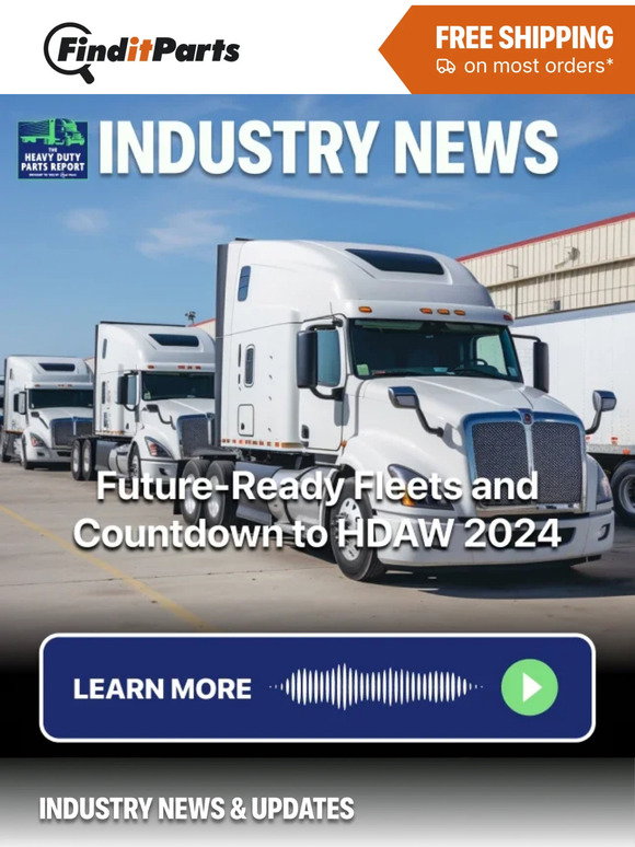 FinditParts: ⏳ Don't Miss Out: AI, EVs & HDAW 2024 Countdown! | Milled