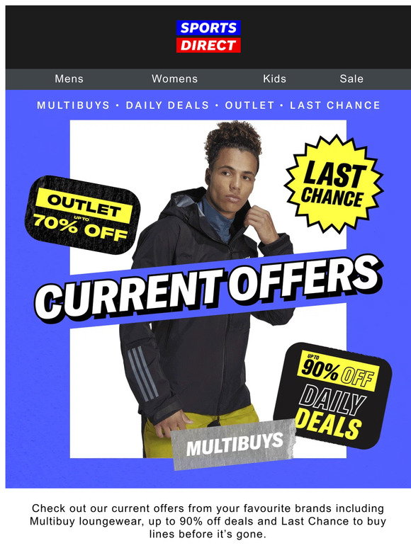 Sports Direct: Current offers all in one place 🤩 | Milled