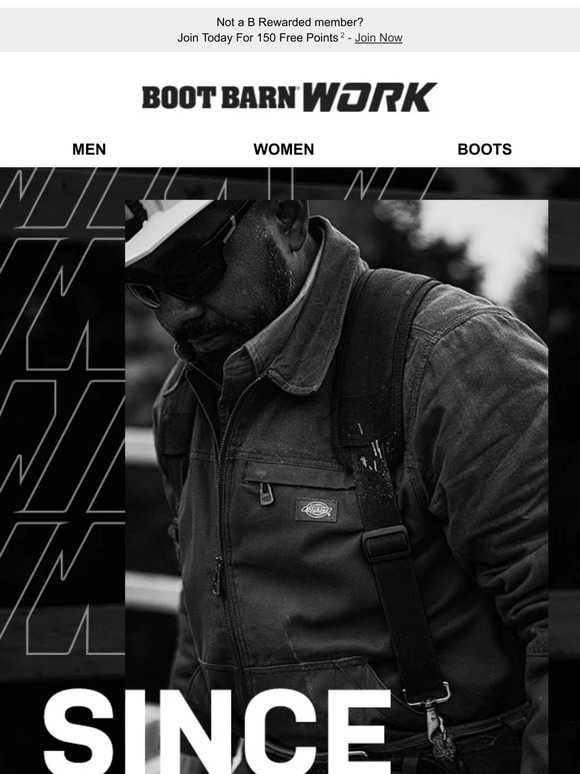 Boot Barn: Quality workwear from Dickies | Milled