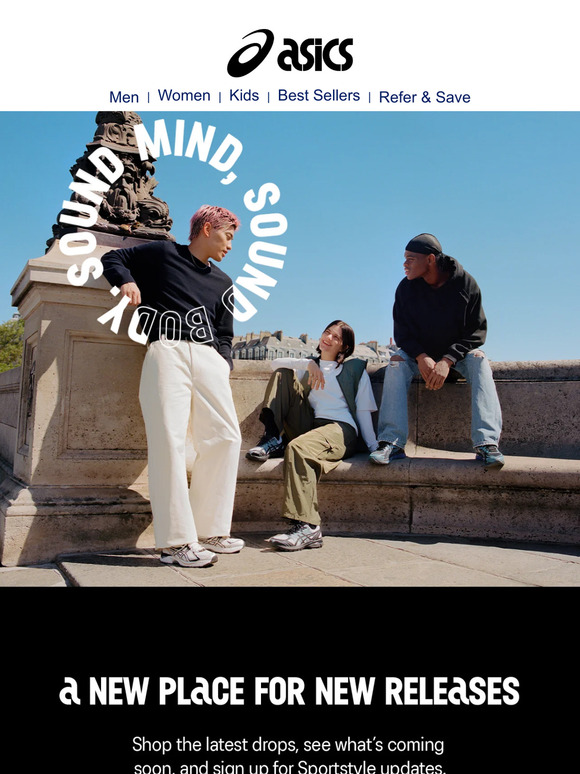 ASICS: Fresh Sportstyle releases inside. | Milled