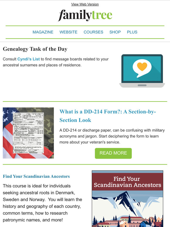 Family Tree Magazine: How to Use DD-214 Forms to Learn About Your ...