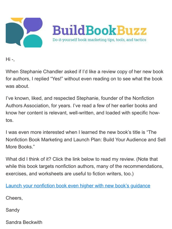 Build Book Buzz: [Build Book Buzz] Use new book to create your book ...