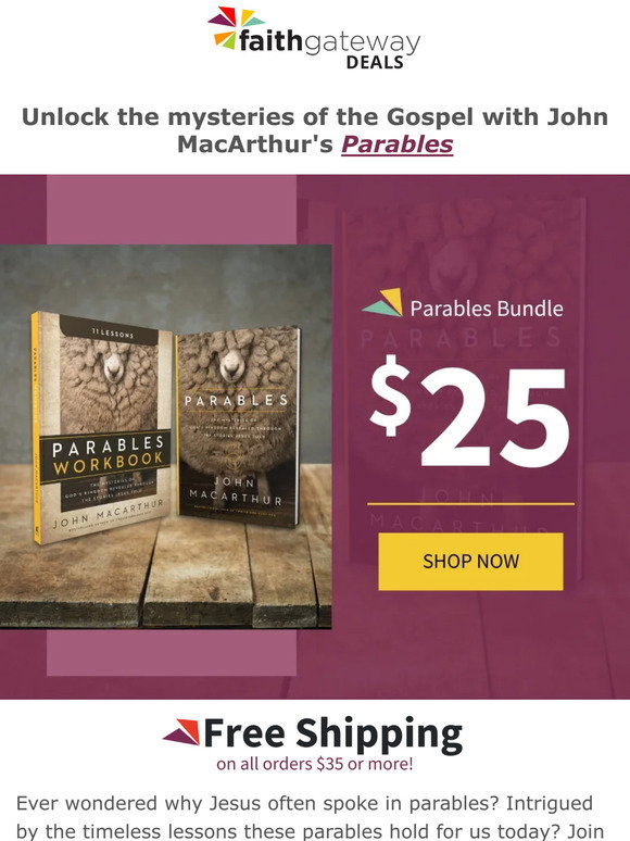 FaithGateway: unlock the mysteries of the Gospel with John MacArthur's ...
